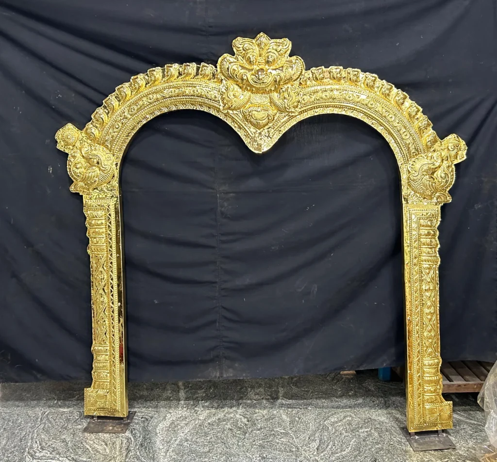Brass Thiruvachi (prabhavali) - sadanaarts